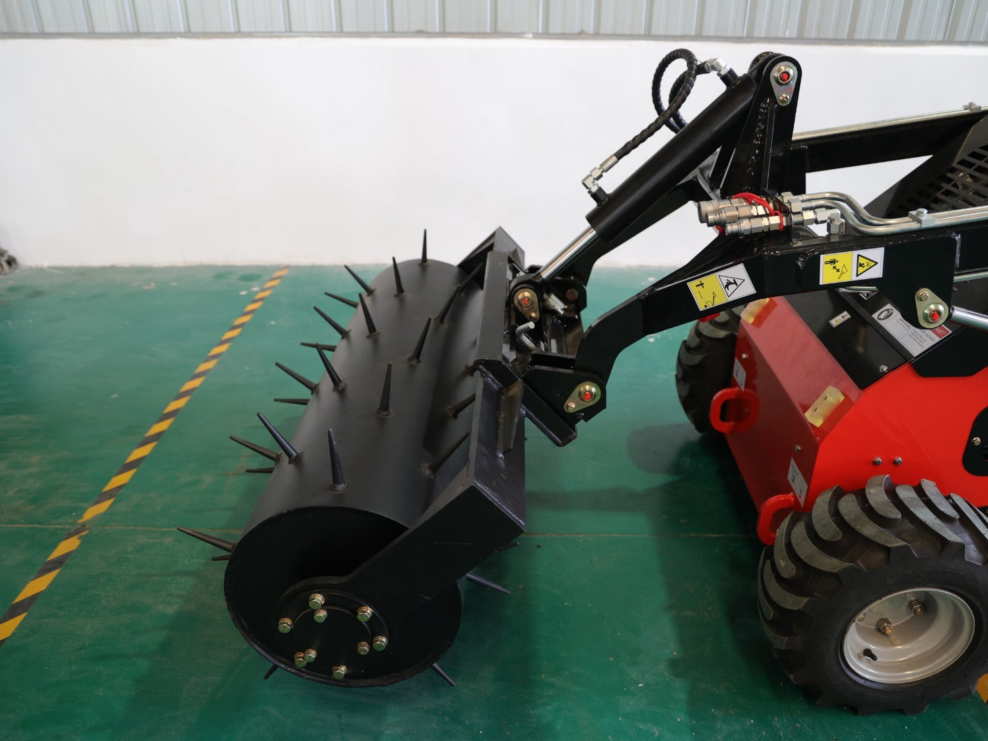 Skid Steer Loader Attachment Lawn Scarifier – New Excavator For Sale